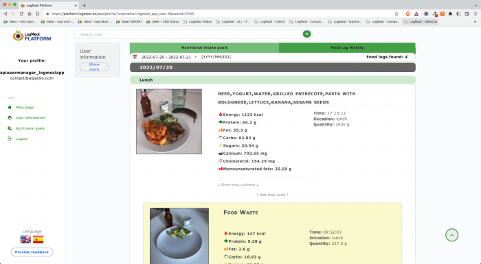 LogMeal Platform - LogMeal Blog - Food Recognition & Intake monitoring